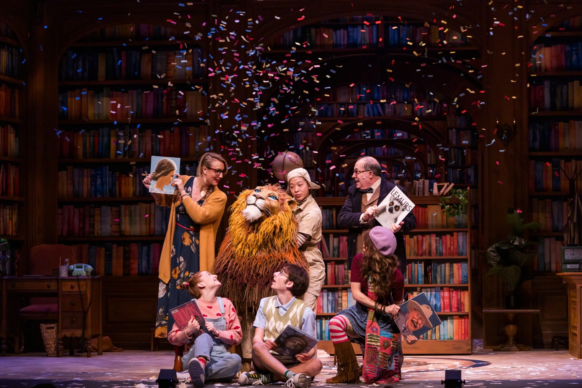 Adam Theater’s “Library Lion” Roars Triumphantly – Theater Mirror